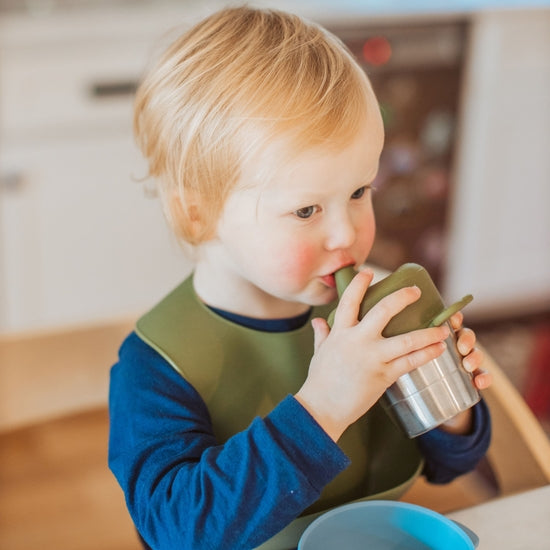 Baby Bar & Co Silicone Plates Snack and Sippy Lids Set (Set of 2 ...