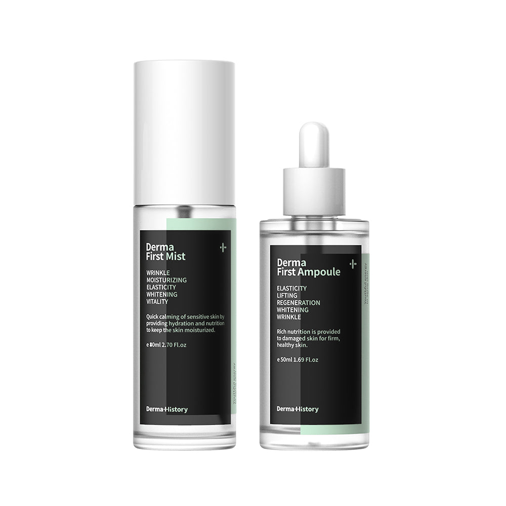 Derma First Duo (Derma First Mist 80ml + Derma First Ampoule 50ml) (se ...