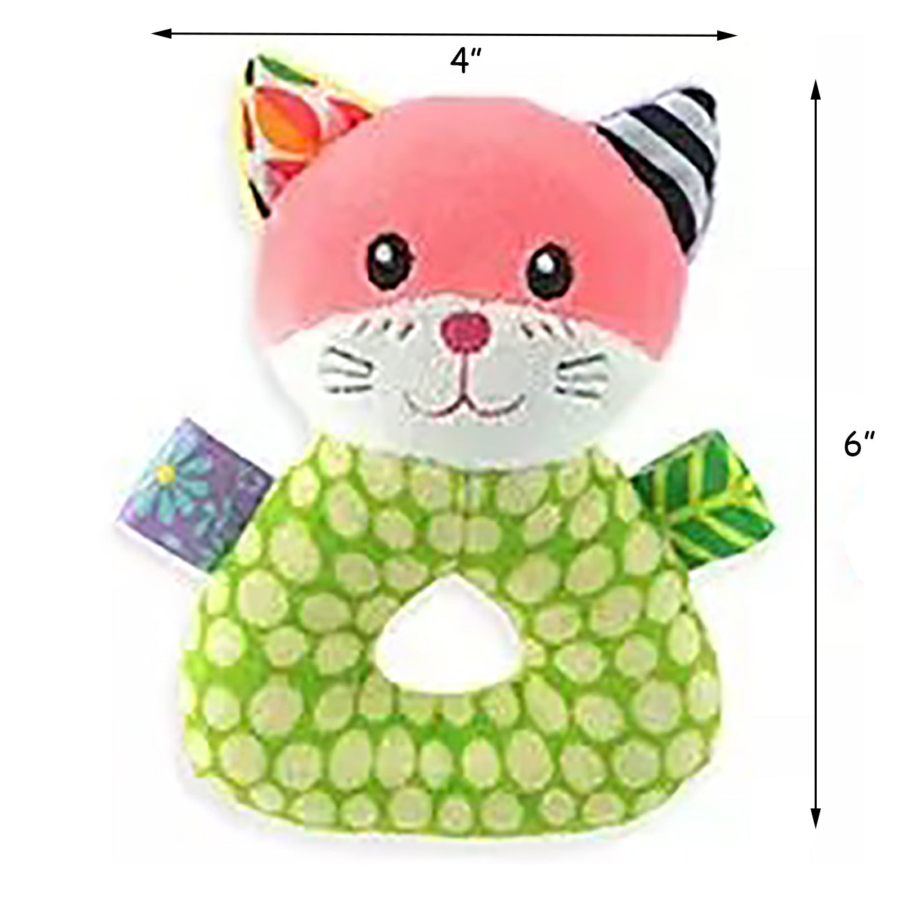 Rabbit Plush Animal Baby Rattle – MamaMoor