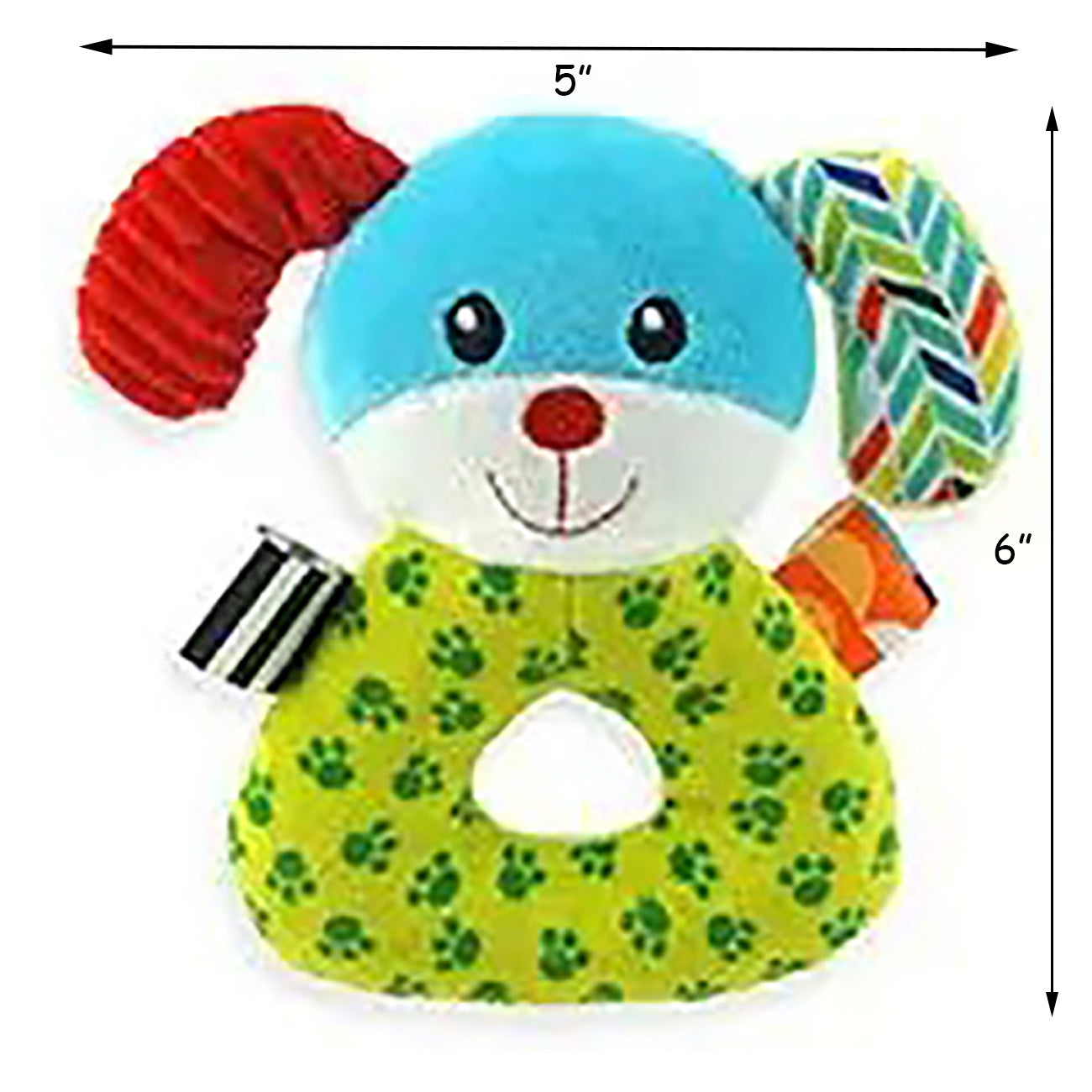 Rabbit Plush Animal Baby Rattle – MamaMoor